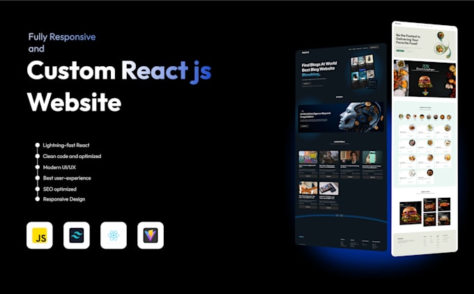 Create custom fast responsive progressive web apps pwa using react js by Rokeya_123 | Fiverr
