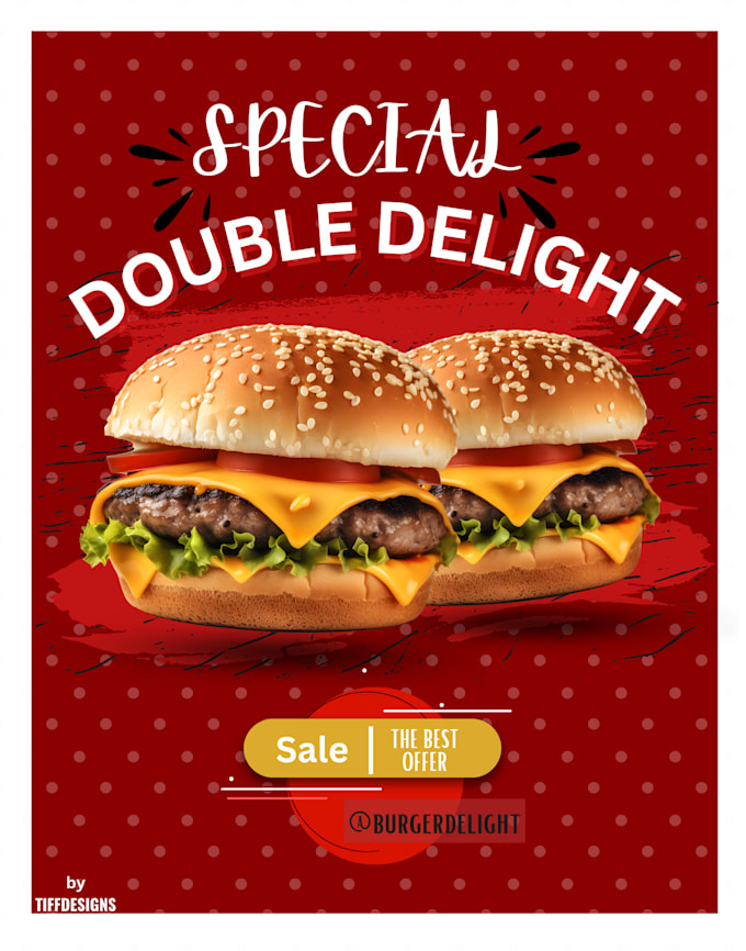 Design eye catching promotional food posters by Solincreatives | Fiverr