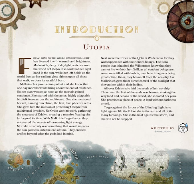 Create an original dnd 5e one shot or campaign by Peacemaker59 | Fiverr