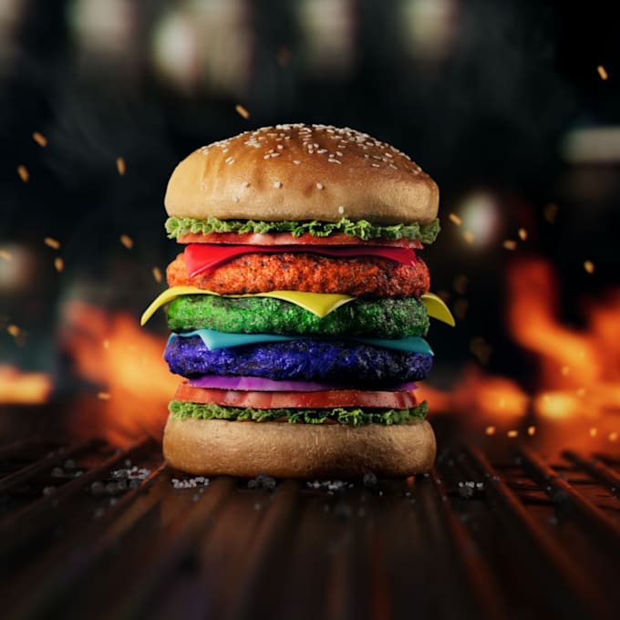 Create realistic 3d food animation, 3d food model, cgi food animation ...