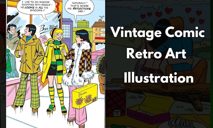 Draw retro comic retro comic book page vintage comic retro pop art ...