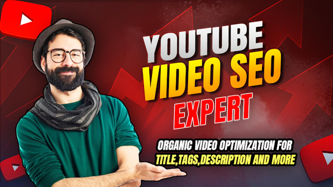 Be your youtube seo expert to grow your channel rank by Musarrafh | Fiverr