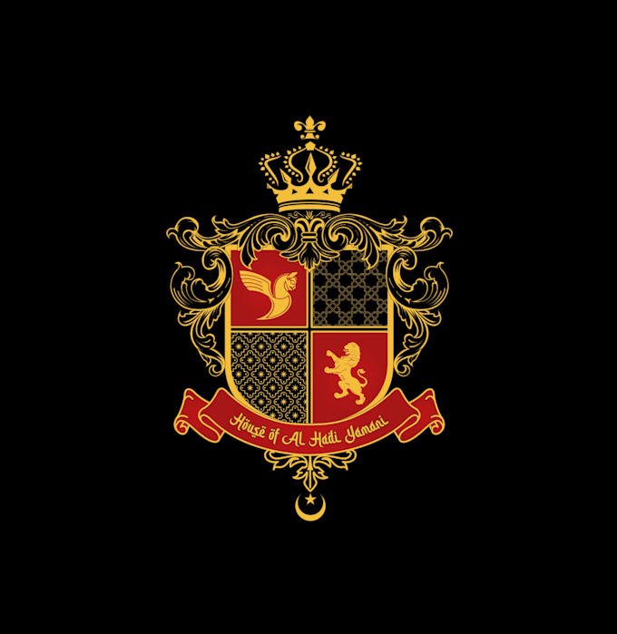 Create a modern family crest coat of arms logo design by Leyre_rivero ...