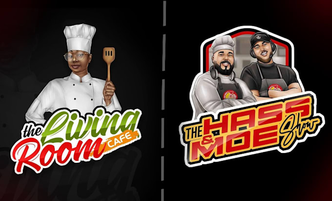 Design a professional chef, pizza, fast food, bbq, bakery logo in 24hrs ...
