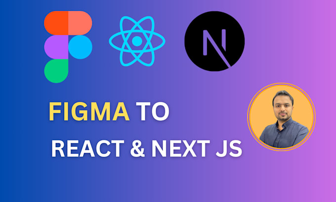 Convert the figma design to website using react or next js by Dahasolutions | Fiverr