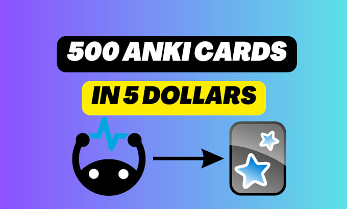 Convert brainscape flashcards to anki by D_wasay | Fiverr