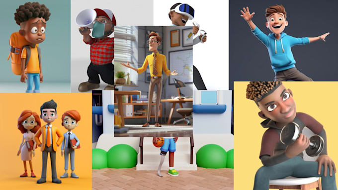 Create 3d ai avatar storytelling, storytelling animation youtube video ...