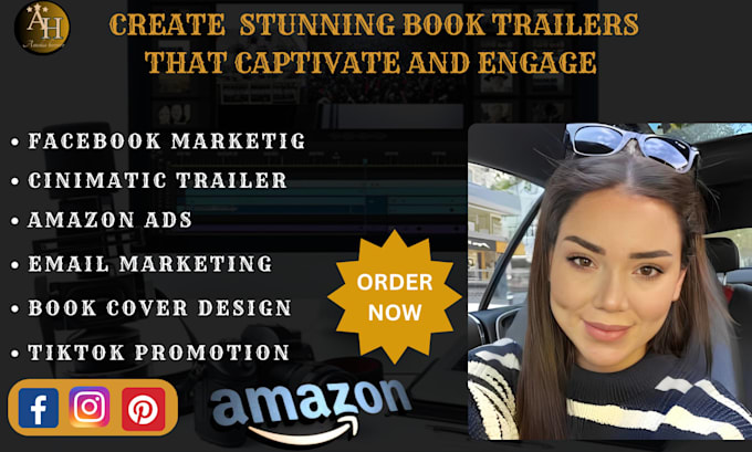 Create cinematic book trailer for all genre by Hoover001 | Fiverr