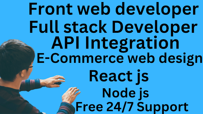 Create responsive front end web development with react html css, javascript by Lightsupdes | Fiverr