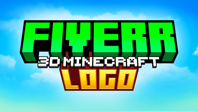Create a 3d minecraft smp logo by Notbamboo | Fiverr