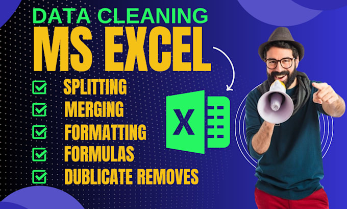 Do excel data cleaning, formatting, formulas, data split by Amit ... Do excel data cleaning, formatting, formulas, data split by Amit ...