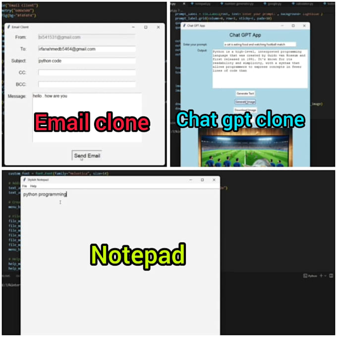 Create Custom Python Gui Applications For You By Irfanpython Fiverr