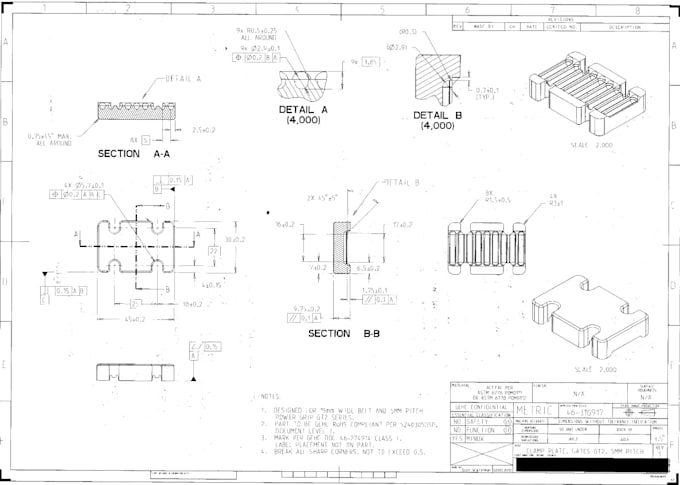 Create 3d technical cad drawings per your specification by Scott ...
