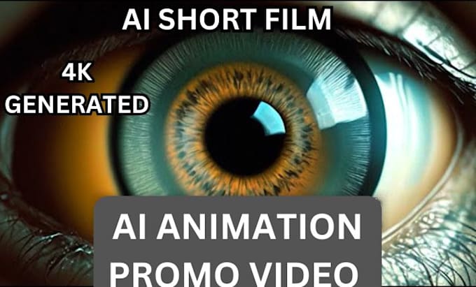 Create an epic unique ai short film movie trailer promo video ai art ...