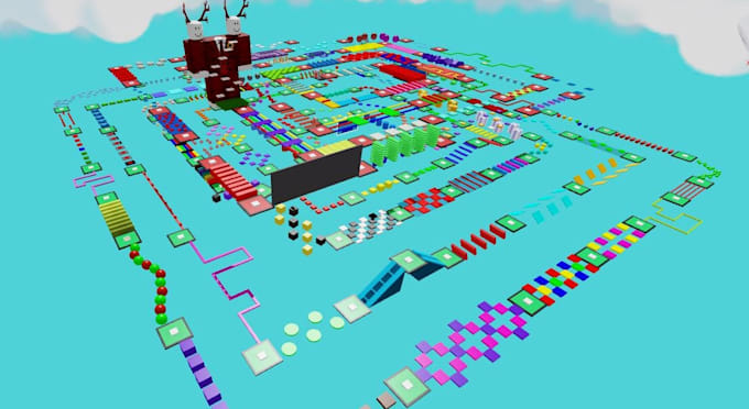 Develop multiplayer roblox obby game, roblox game design, sandbox game ...