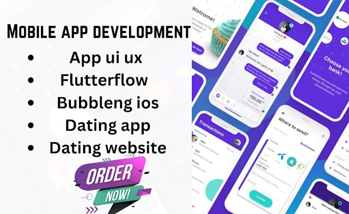 Design Mobile App Using Flutterflow Glide Adalo Figma To Flutter Softr Bubble By Mrade216 Fiverr