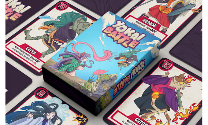 Design deck of card game tarot card illustration playing board game ...