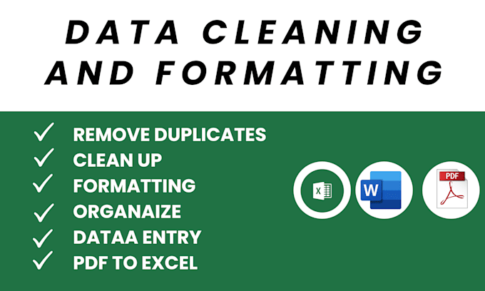 Clean Merge Format Split Edit Sort And Organize Data In Excel By