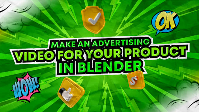 Make an advertising video for your product in blender by Vitaandreani ...