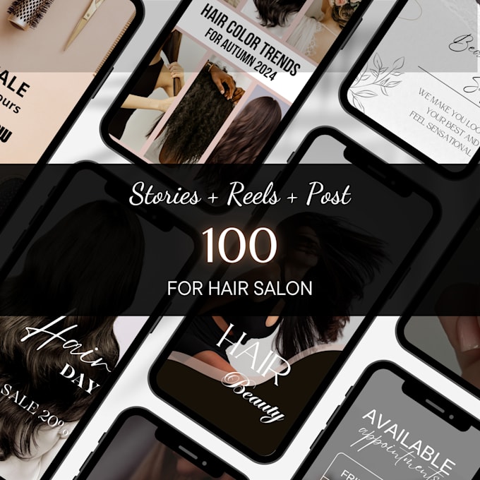 Unique instagram templates attract clients by Helen_web_1 | Fiverr