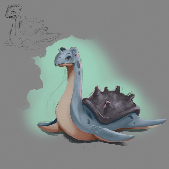 Draw cool creatures for you by Subag_i | Fiverr