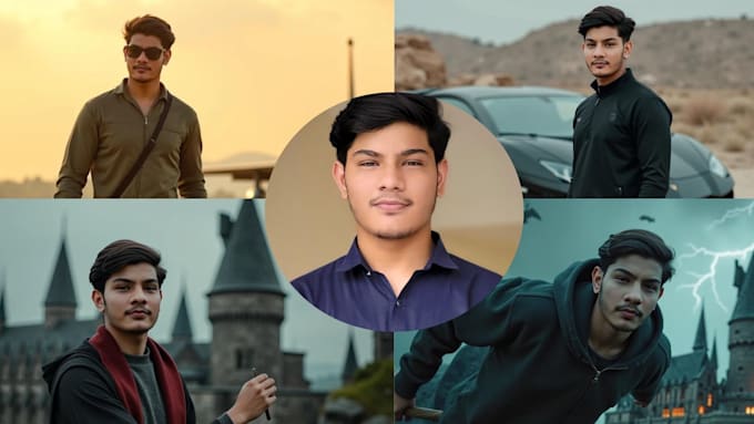 Create realistic ai character and art with custom face by Ai_alihassan | Fiverr