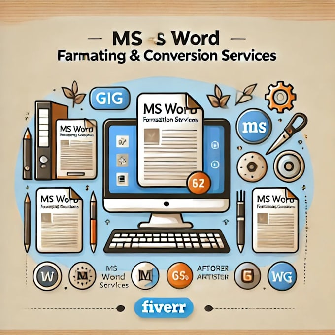 Professionally format your ms word documents by Doc_u_designer | Fiverr