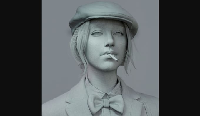 Do 3d Character Modeling Sculpt Rigging Texturing Render Tolopoly And