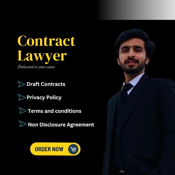 Draft legal contract and legal agreement by Abdaalkhann | Fiverr