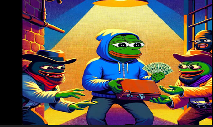 2d meme coin animation funny meme face swap pepe character meme video ...