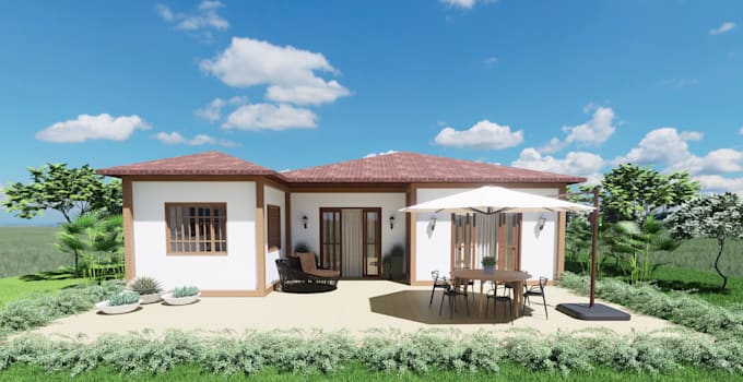 Create architectural 3d models and realistic renderings by Ivana_rc | Fiverr