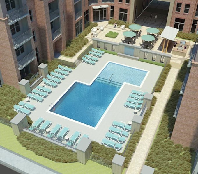 Design your pool in chief architect and revit by Consolata8_ | Fiverr