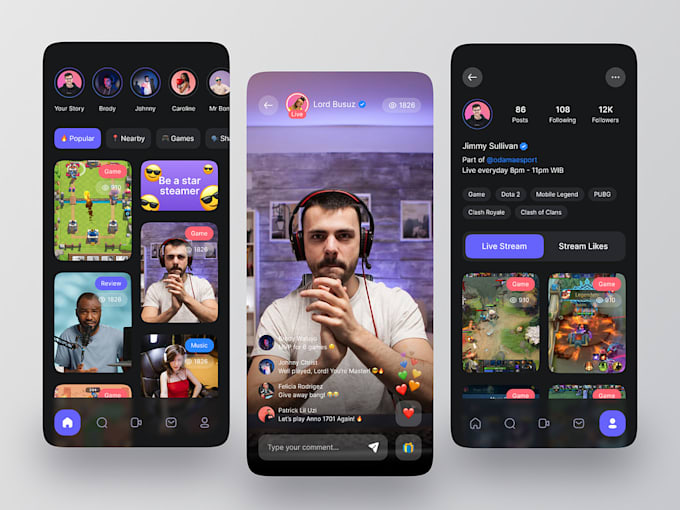 Build tiktok clone app, bigo live app, live streaming app with admin ... Build tiktok clone app, bigo live app, live streaming app with admin ...