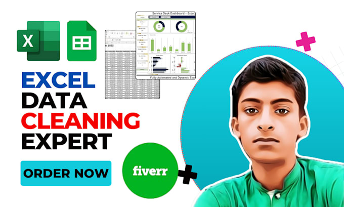 Clean, sort, merge, edit, format, and organize data in excel by Waqarulhaq009 | Fiverr