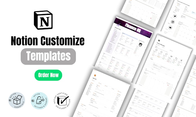 Be your notion expert to set and design customized aesthetic notion ...