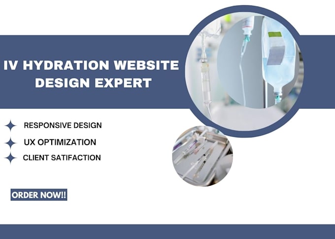 Design iv hydration website, medical iv hydration website, iv therapy ...