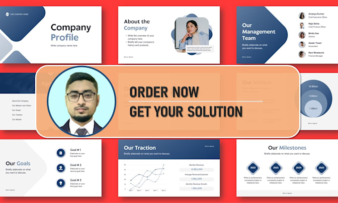 Create and redesign professional ppt presentation by Kabir_tex | Fiverr