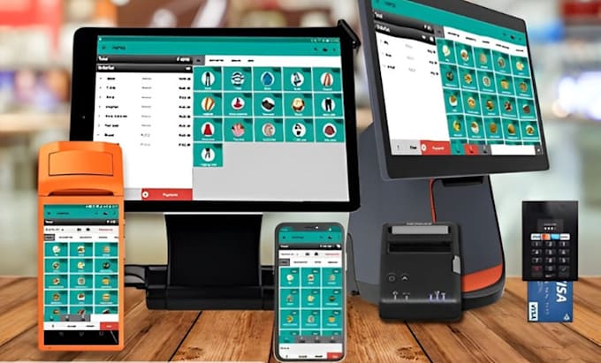 Make crm erp retail shop pos software fastfood cafe inventory ...