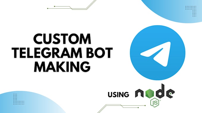 Create custom telegram bot using nodejs by Mariomarti | Fiverr Create custom telegram bot using nodejs by Mariomarti | Fiverr