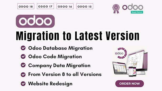 Migrate Odoo Database Odoo Modules And Odoo Version Upgrade By Qboerp