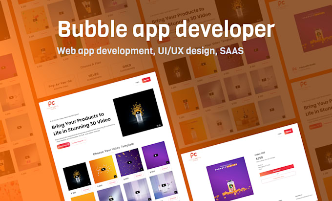 Build a bubble mvp, bubble saas, bubble app, ai app with bubble io by Bubble_ark | Fiverr
