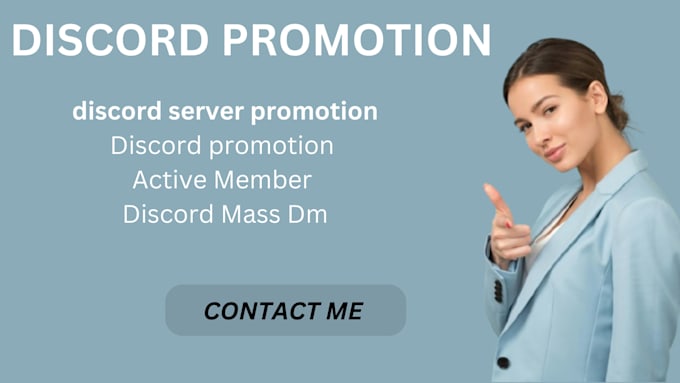 Do discord server promotion, discord promotion, discord mass dm, active ...