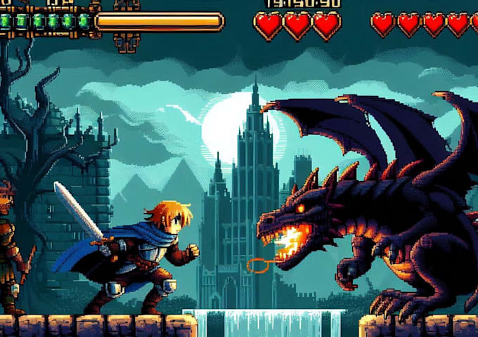 Develop a unity 2d game for you by Mohamza0 | Fiverr