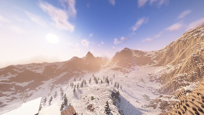 Create custom realistic minecraft terrain by Tgr_designs | Fiverr