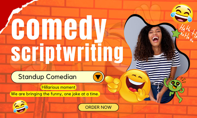 Write hilarious comedy script, funny memes, love letter, jokes ...