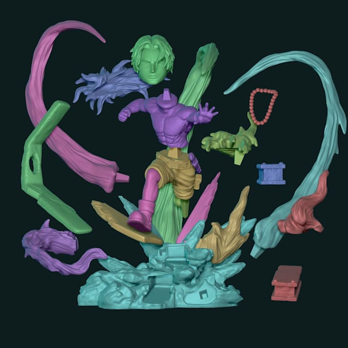 Adjust 3d stl file, cut and key 3d model, adult toy, 3d printable props ...