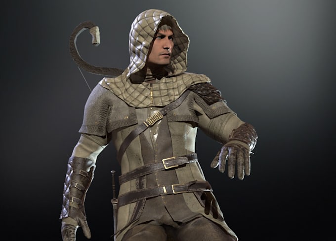 3d realistic game assert,ue5rig,pbr texture,polycount,dayz,idle animate ...