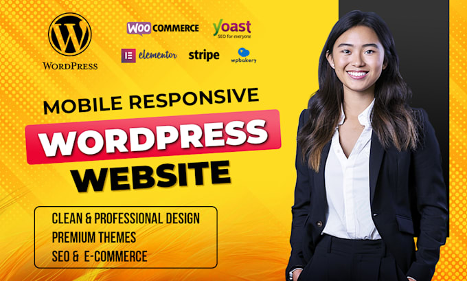 Develop wordpress website or revamp your existing wordpress website by Fluxfusionmedia | Fiverr