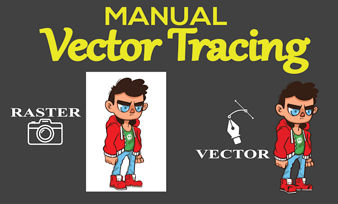 Vector tracing, redraw image, image to vector quickly by Mahabub85 | Fiverr