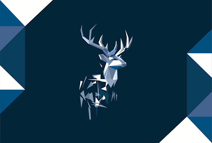 Design a custom modern polygon, origami logo in 24 hours by Logody | Fiverr